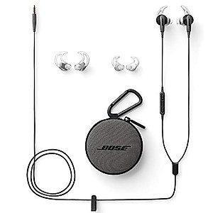 Bose SoundSport in-ear headphones for Samsung and Android devices, Charcoal (Renewed)