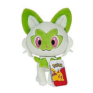Pokémon Paldea First Partner Plush 3 Pack - 8-Inch Plush of Fuecoco, Quaxly, and Sprigatito