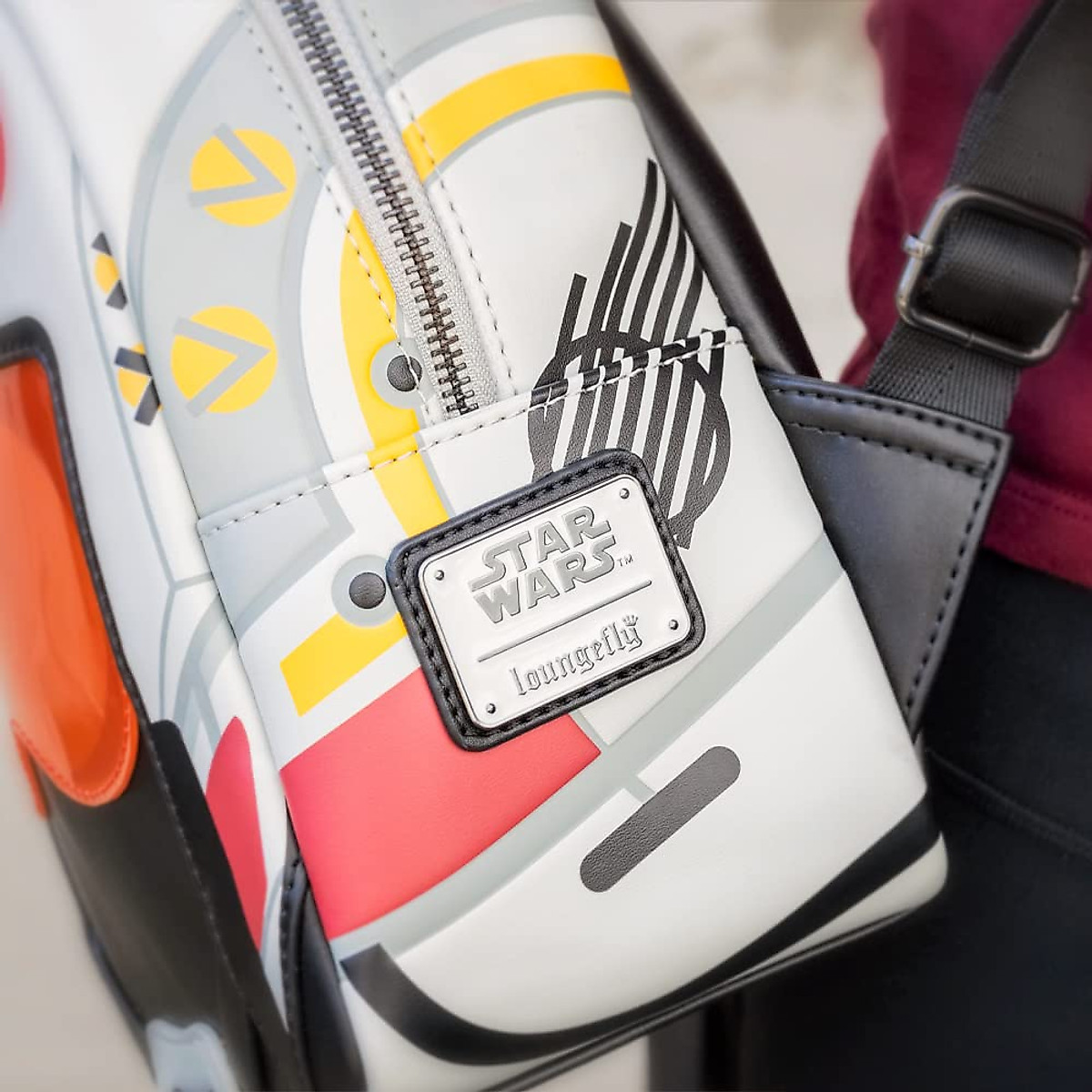 Loungefly Star Wars - X-Wing Helmet Mini-Backpack, Amazon Exclusive