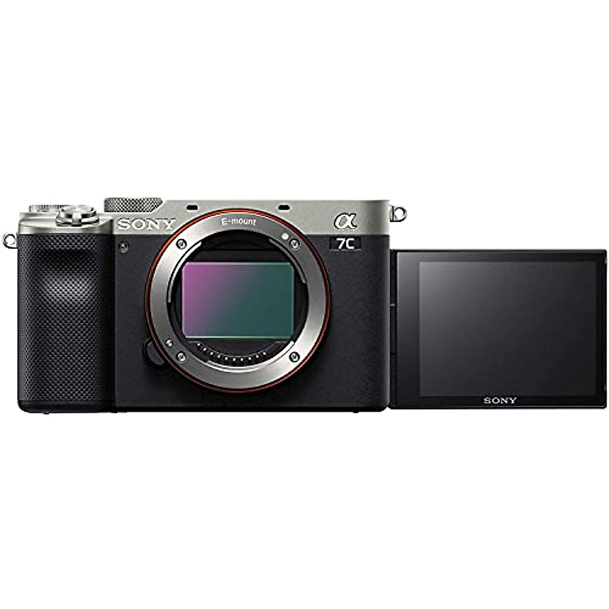 Sony Alpha a7C Mirrorless Digital Camera Bundle with Extra Battery, Gadget Bag, Card Reader, Starter Kit, Blower & Microfiber Cloth