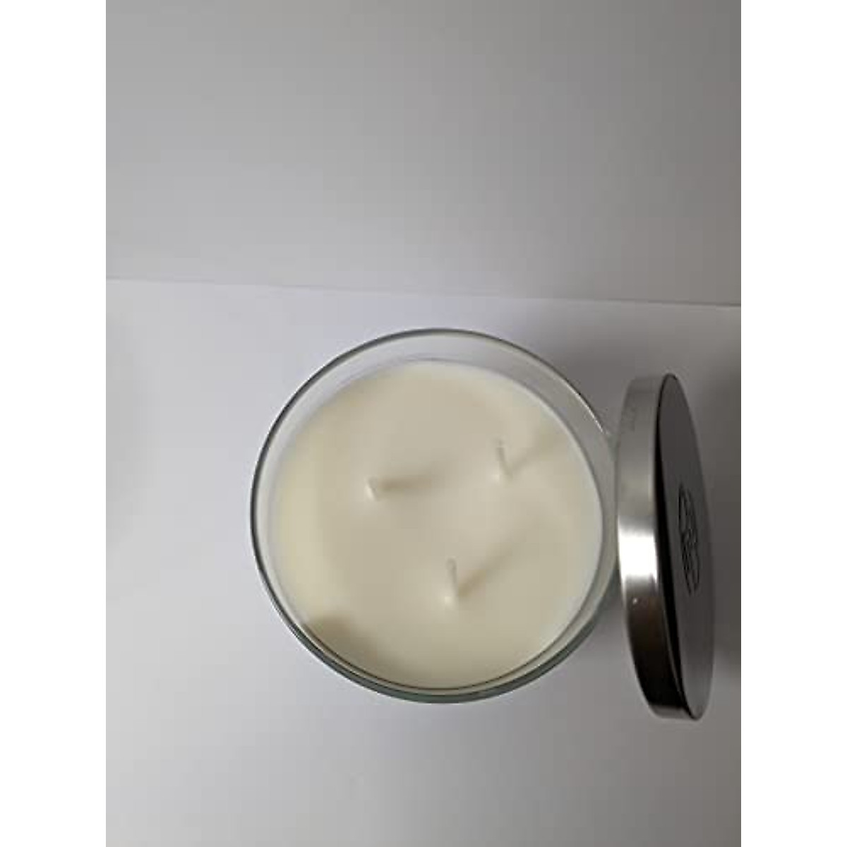 Huntington Home White Almond Soy Blend Scented Candle 3WICKS 45/60 Hours