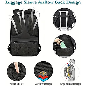 GIFR MOVERS LED Backpack， Full Color Screen And Programmable DIY，24L Capacity，Men And Women Travel Laptop Backpack， Need Mobile Power To Use