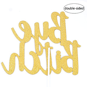 Bye Bitch Cake Topper for Bridal Shower Bachelorette Engagement Hen Party Decorations Bye Felicia Sign