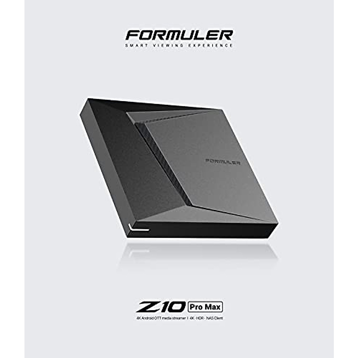 Dreamlink/Formuler Formuler Z10 Pro Max Android 10 Dual Band 5G Gigabit LAN 4GB Ram 32GB ROM 4K + Extra GTV-BT1 Bluetooth Voice Control Remote + Extra 8K HDMI Cable + Extra Magnetic Phone Car Mount