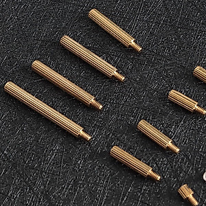 Knurled Standoffs, 270Pcs Installation Tool Screw Nut Brass Standoff Assortment for PCB Motherboard Mount for Electronics for Raspberry Pi