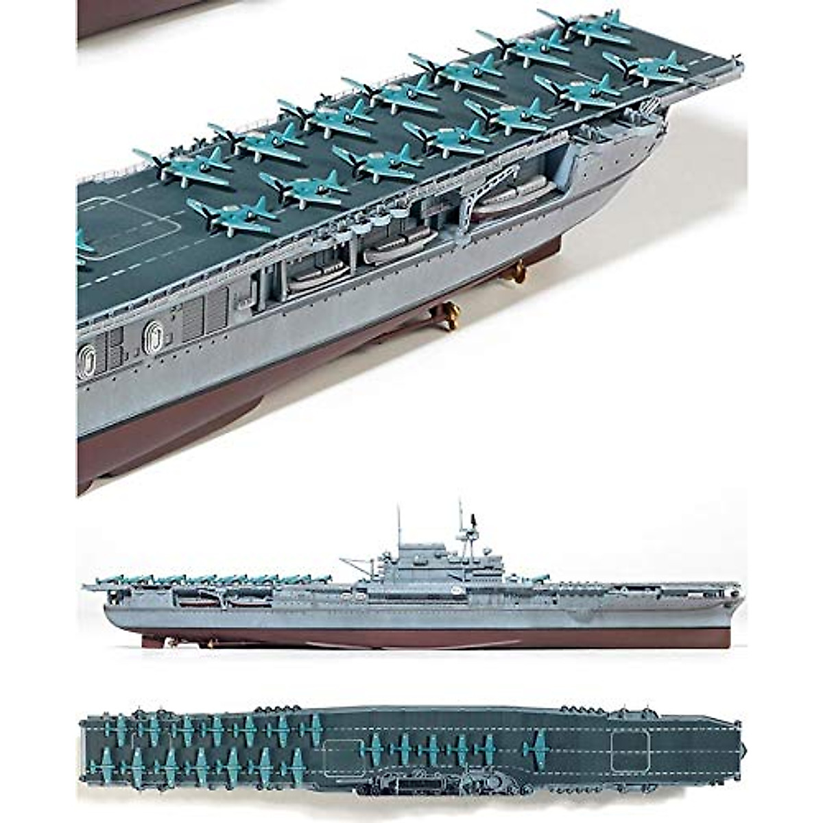 Academy USS Enterprise CV-6 Aircraft Carrier Battle of Midway Modeler's Edition Plastic Model Kits 1/700 Scale