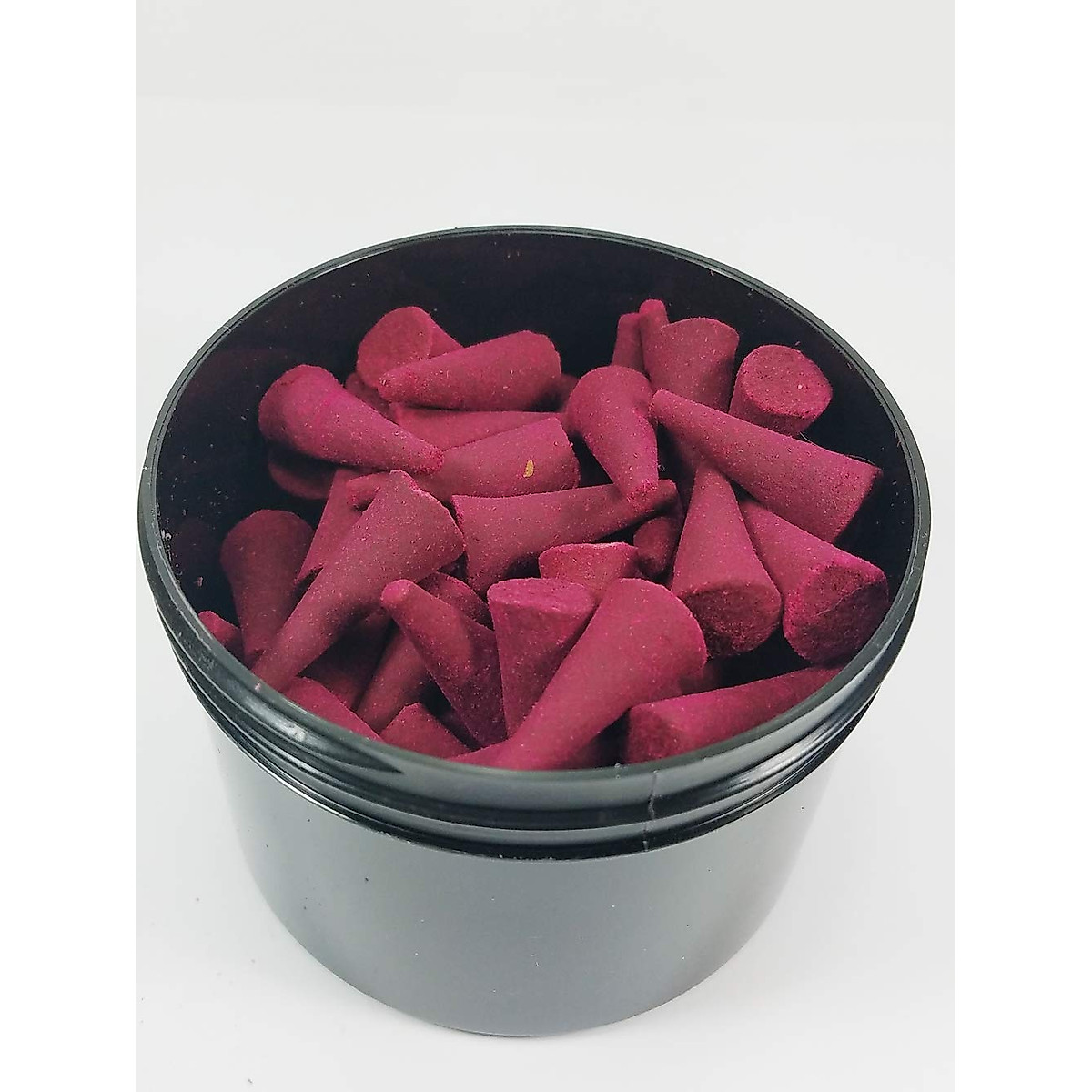 Backwoods Lighting LLC Sandalwood Incense Cones 100 Count in an Air Tight Reusable Jar/Lower Your Stress/Highly Fragranced,Cone,Small