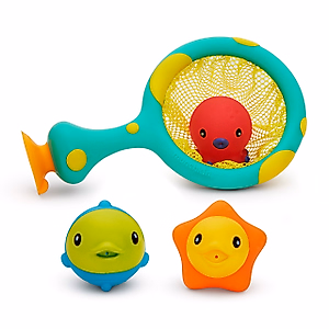 Munchkin® Catch & Score Hoop™ Basketball Scoop and Toss Baby and Toddler Bath Toy