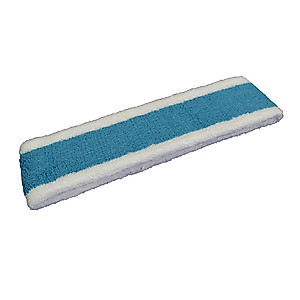 Couver Premium Quality 2 Color Thick Large Wide Headband pro Basketball - White/Sky Blue/White[1 Piece]
