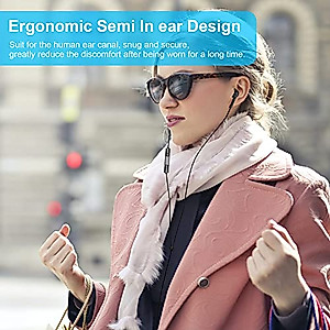 ACAGET USB C Headphones, Wired Earphones for Galaxy S21 Ultra S22 S23 Plus iPhone 15 Pro Max USB Type C Headphone with Microphone HiFi Stereo USB C Earbuds for Samsung Galaxy S20 FE A53 A54 5G Black