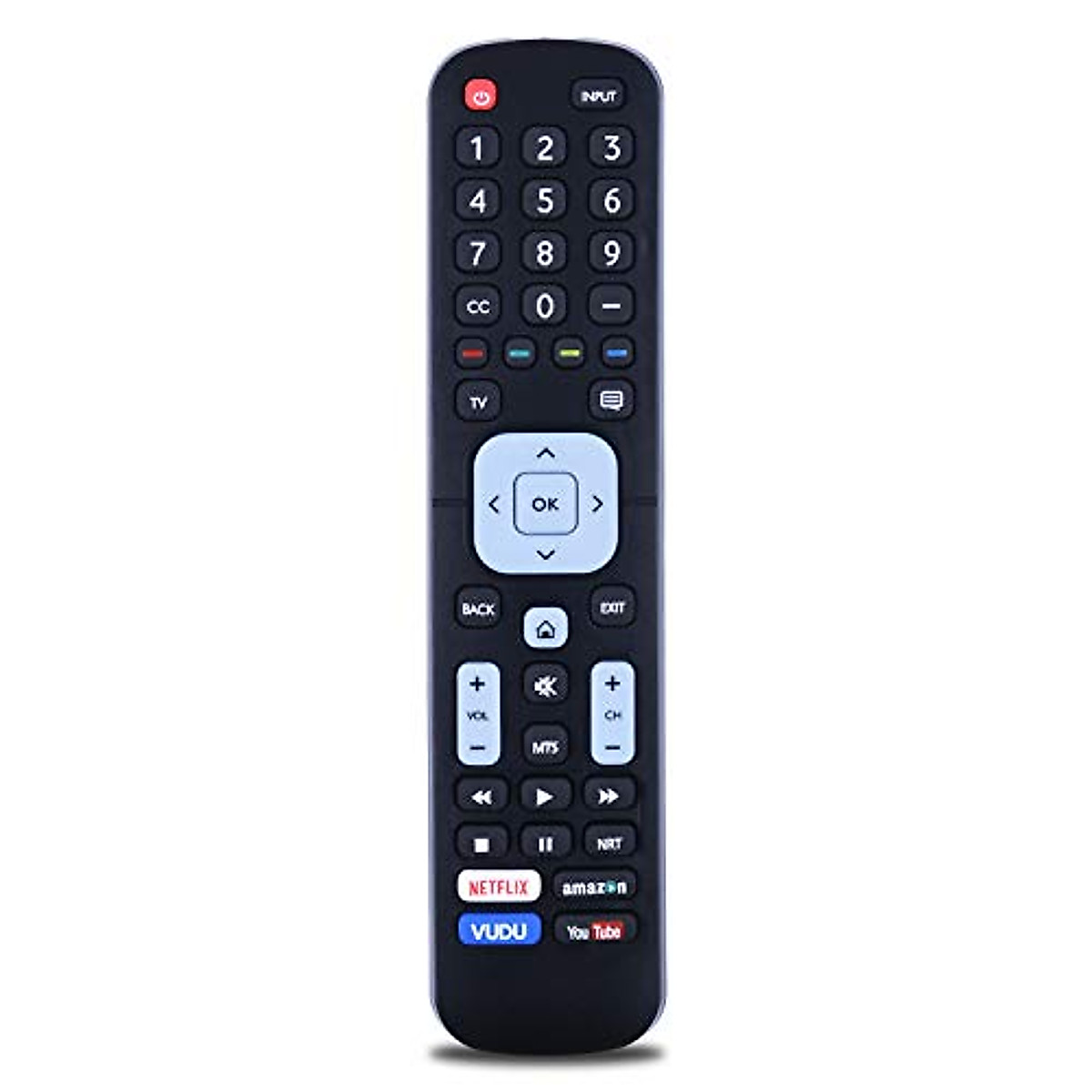 New EN2A27ST Replacement TV Remote Control for Sharp 4K Ultra LED Smart HDTV - LC-32P5000U / LC-40P5000U / LC-43P5000U / LC-50P5000U / LC-55P5000U / LC-60P6000U Television