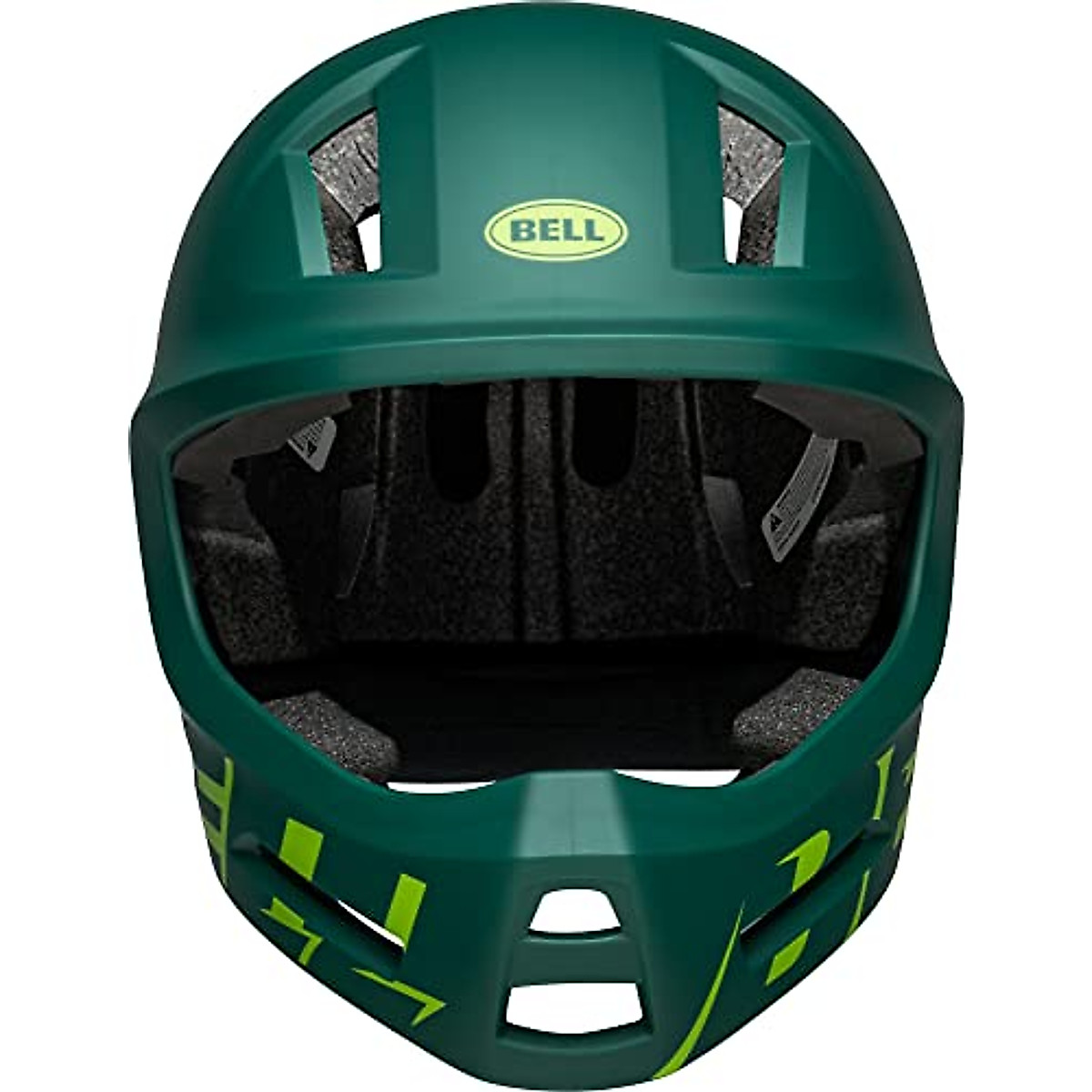 Bell Drop Youth BMX Bike and Skate Helmet, Green