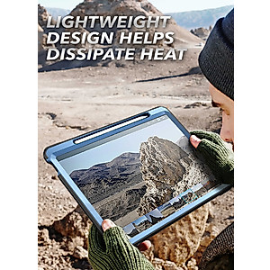 SUPCASE for iPad 10th Generation Case with Screen Protector (Unicorn Beetle Pro), [Built-in Stand & Pencil Holder] Heavy Duty Rugged Protective Case for iPad 10th Gen 10.9 Inch (2022), Blue