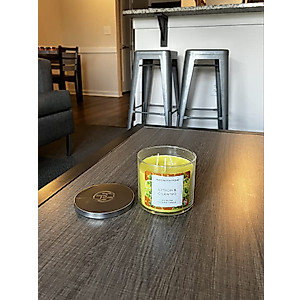 Huntington Home Vela perfumada Citro & Cilantro, 3 mechas 45/60