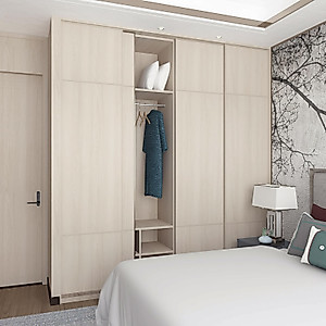 Boobest Beige Cherry Wood Wallpaper Peel and Stick Wallpaper Thick Wood Grain Contact Paper for Cabinets Countertops Waterproof Self Adhesive Light Wood Contact Paper Vinyl Wall Paper 15.74" x 118"