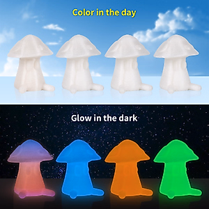 TRONXY Mini Desk 3D Printer CRUX1 with 4 Pack Glow in The Dark PLA 1.75mm 3D Printing Filament 250gx4