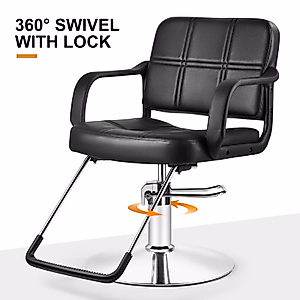 Artist hand Hydraulic Barber Chair Salon Chair for Hair Stylist Tattoo Chair Shampoo Salon Equipment
