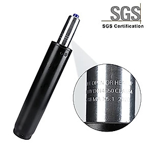 LERMITY Gas Lift Cylinder Office Chair Length Extension Stroke Pneumatic Shock Piston Heavy Duty Gas Cylinder Replacement Class 4 Universal Size Fits Most Office Chair and Swivel Chair
