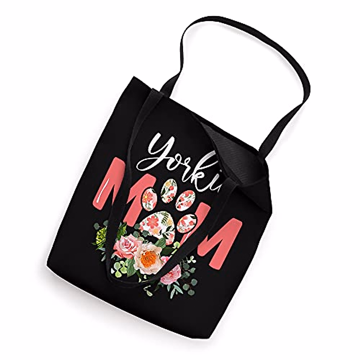 Yorkie Mom, Yorkshire Terrier Dog Mother Tote Bag