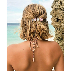 20 Pcs Macaron Pearl Hair Clips/Pins/Barettes Acrylic Handmade Gifts for Girls Women Fashion Hair Accessories for Party Wedding