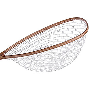 Trademark Innovations 35" Fly Fishing Fish-Safe Net (Burl Wood)