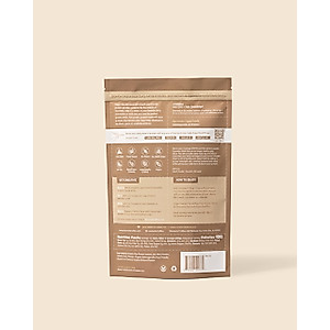 Elements Plant Based Vegan Vanilla Protein Powder - Meal Replacement Shake Made from Pure Organic Yellow Peas & Vanilla Bean Powder - Keto, Dairy Free, Soy Free, Paleo, and Non-GMO - 1lb - 14 Servings