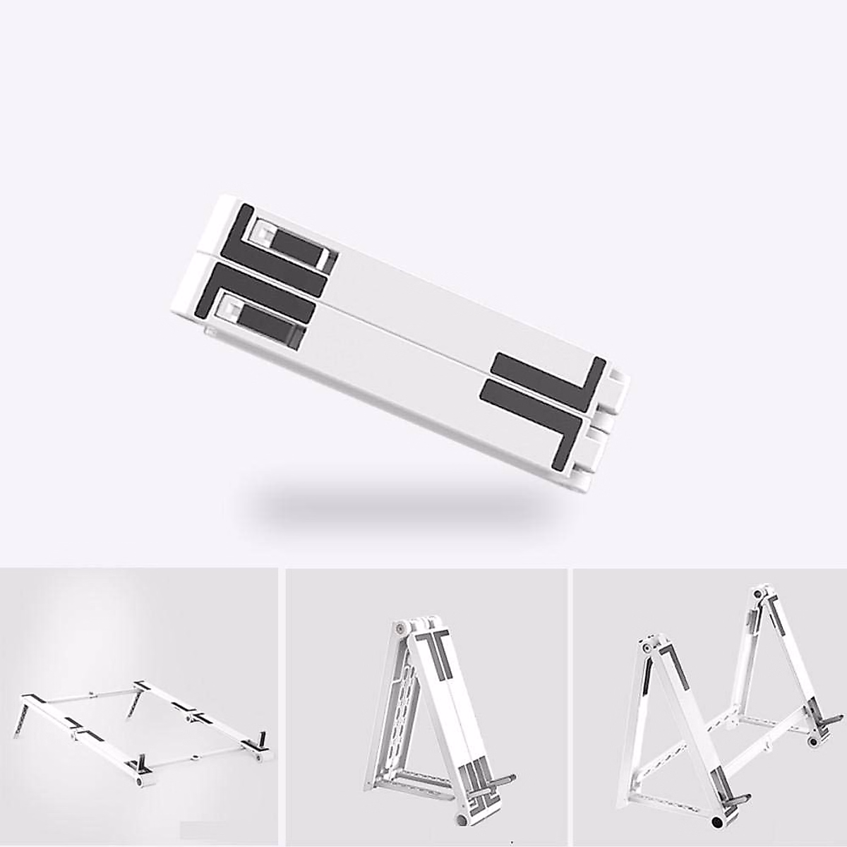 BoxWave Stand and Mount Compatible with ASUS ROG Zephyrus G14 WQXGA Laptop (GA402RJ) - Pocket Aluminum Stand 3-in-1, Portable, Multi Angle Viewing Stand - Metallic Silver