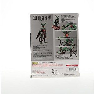 TAMASHII NATIONS - Dragon Ball Z - Cell First Form, Bandai Spirits S.H.Figuarts Action Figure