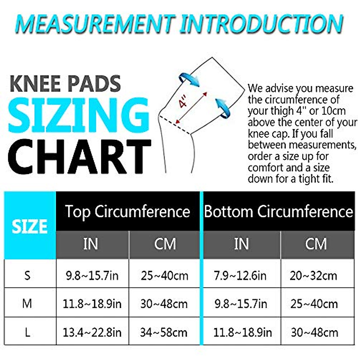 Shinestone Knee Protector, Protective Knee Pads, Thick Sponge Knee Pads Protector High Elastic Anti-Slip Collision Avoidance Knee Sleeves for Basketball and More Sports. (1 Pair) (08-knee pads,Large)