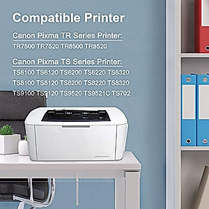 xinsin Compatible Ink Cartridges Replacement for Canon 281 280 PGI-280XXL CLI-281XXL, to use with Canon Pixma TS6320 TS8320 TS6120 TS6220 TS8120 TS8220 TS9120 TS9520 TR7520 TR8520 TS9521C, 5 Colors