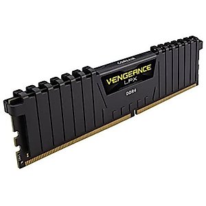 Corsair Vengeance LPX 64GB (4x16GB) DDR4 4000MHz C18 Desktop Memory (High Performance Overclocking, Pure Aluminum Heatspreader, Custom Performance PCB) Black