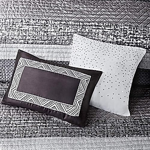 Madison Park Quilted Cal King Coverlet Set in Grey/Taupe Finish MP13-3400