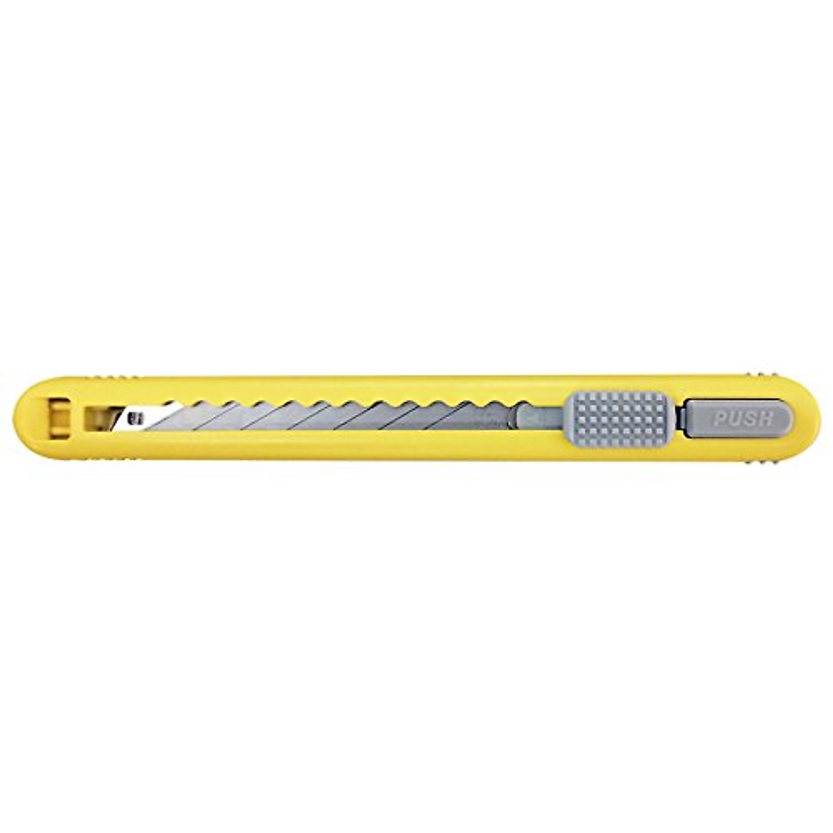 NT Cutter ABS Grip 30-Degree Multi-Blade Cartridge Knife (A-553P),Yellow