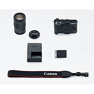 Canon EOS M6 (Black) 18-150mm f/3.5-6.3 is STM Kit, 100