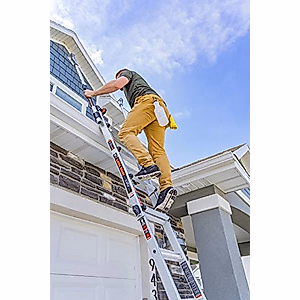 Little Giant Ladders, Epic, M17, 17 foot, Multi-Position Ladder, Aluminum, Type 1A, 300 lbs weight rating, (16817-818)