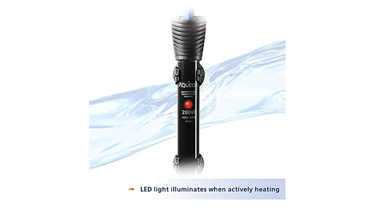 Aqueon 200W Aquarium Heater for 75 Gallon Tanks