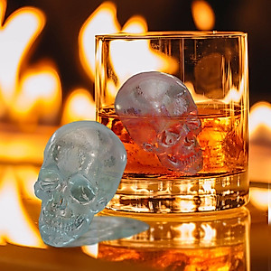 Bahoki Essentials Ice Molds - Silicone Ice Cube Tray With Lid - Easy Fill and Release Ice Maker - Great for Parties and Events