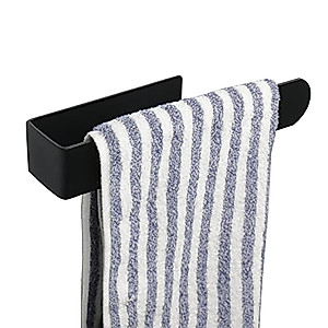 TocTen Hand Towel Bar/Towel Ring, No Drilling Stick on Wall Hand Towel Holder, SUS 304 Stainless Steel Hand Towel Rod, Strong Self Adhesive Hand Towel Hanger/Rack for Bathroom Kitchen