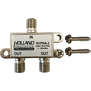 Splitter IPTV RF Broadband 2-Way HomePNA Tested & Certified for applications on U-Verse Networks