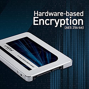 Crucial MX500 250GB 3D NAND SATA 2.5 Inch Internal SSD, up to 560MB/s - CT250MX500SSD1(Z)