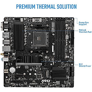 Micro Center AMD Ryzen 5 5600X 6-core, 12-Thread Unlocked Desktop Processor with Wraith Stealth Cooler Bundle with B550M PRO-VDH WiFi ProSeries Motherboard and 1TB Gen4 2280 SSD