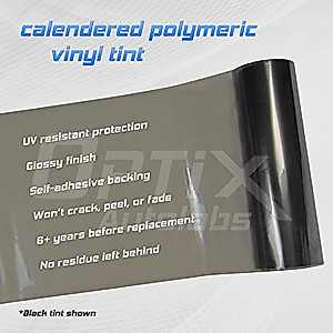 Optix Clear Bra Headlight Bumper Hood Paint Protection Guard Film Vinyl Sheet Roll - 12" x 96" Inch…