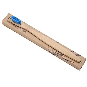 Toothbrush Soft Nylon 6 Colors Recyclable Toothbrushes for Person Oral Care(Blue)