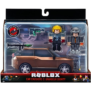 Roblox Action Collection - Car Crusher 2: Grandeur Dignity Feature Vehicle [Includes Exclusive Virtual Item]
