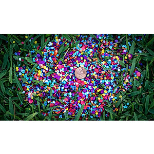 Fiesta Confetti.Value Mexican Colorful paper Confetti. Medium Bag .44lb/200gr.