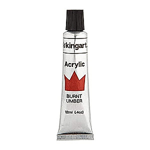 KINGART 505-24 12 mL Unique Colors Acrylic Paint (Set of 24), Assorted