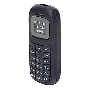 Senior Cell Phone, Easy to Use Unlocked Mobile Phone for Elderly Kids, Big Button, Dual SIM Card Dual Standby, GSM 2G WCDMA 2G Network, Loud Volume Music Player (Blue)