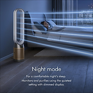 Dyson Purifier Cool Formaldehyde™ TP09 Air Purifier and Fan - White/Gold Large