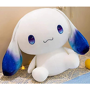 BAI LAN HEI Dog Plush Toy 40cm, 15.7'' Kawaii Cartoon Starry Eyes Dog Doll Stuffed Animal Toy Gifts for Boys Girls, Children's Day Gift