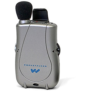 ELITE PACKAGE: PockeTalker Ultra w/Headphone, FREE Dual & Single Earbuds, FREE Year Supply of Batteries & Liberty Microfiber Cloth